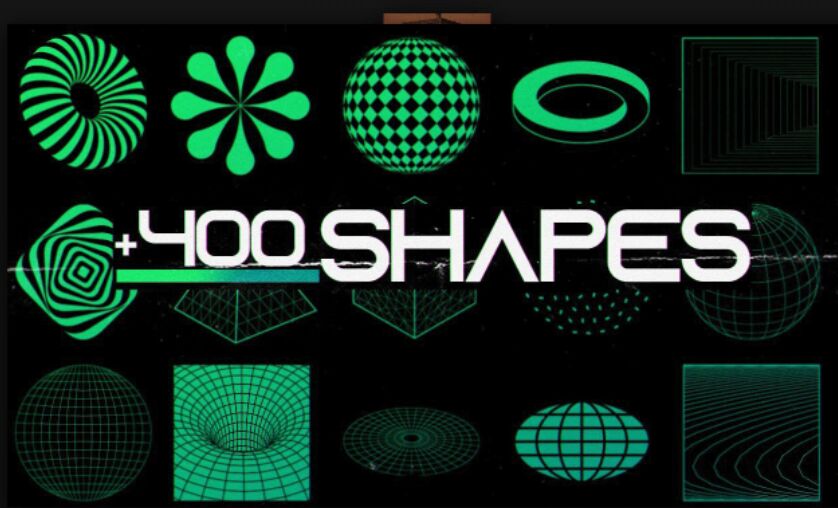 Download Free 400+ Shapes Pack - Free PSD Mockups