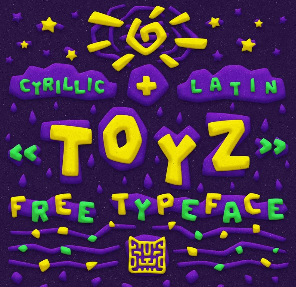 Download Free TOYZ Cartoon Typeface - Free Fonts