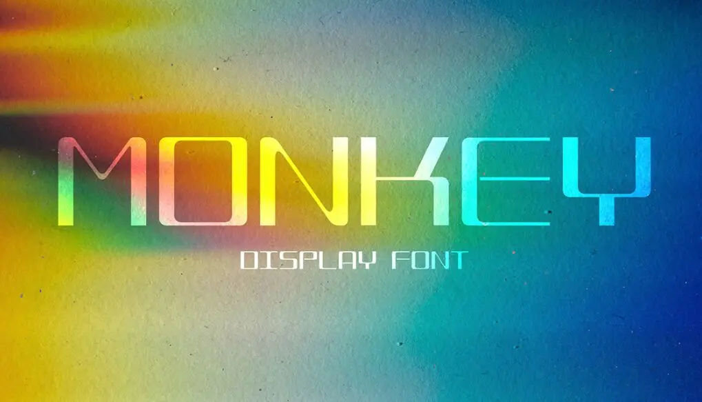 Download Free MONKEY Display Font - Free Fonts