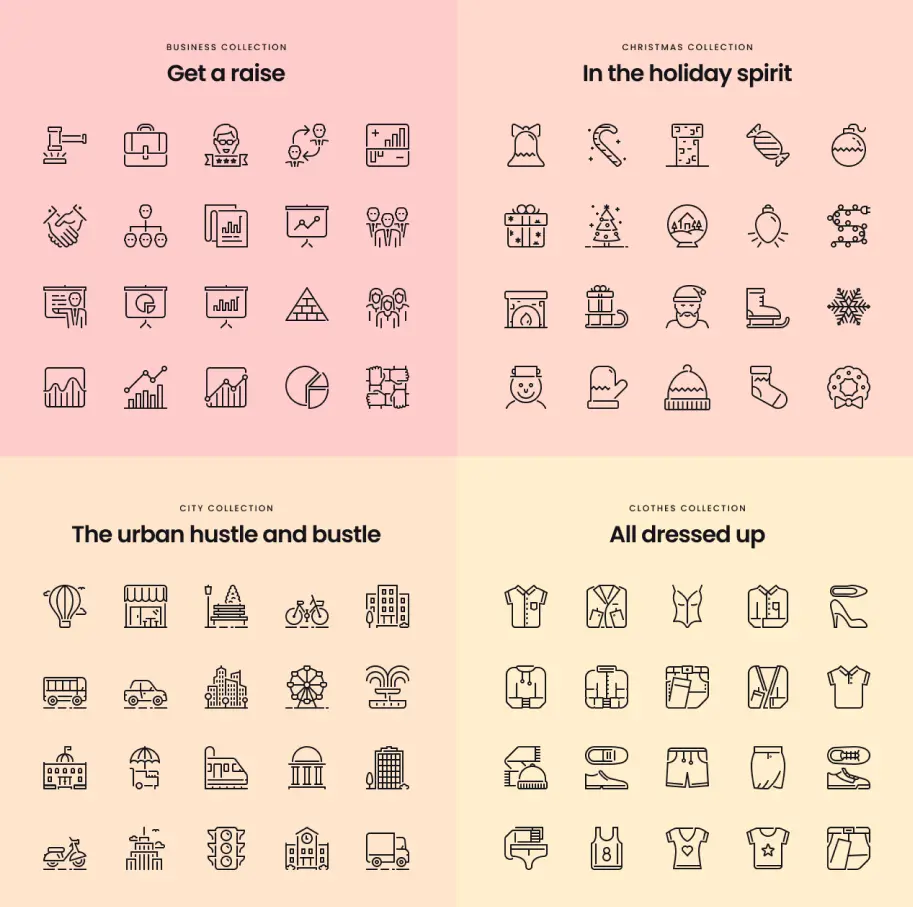 Download Free 1000 Multipurpose Icons - Free Figma, Web Icons