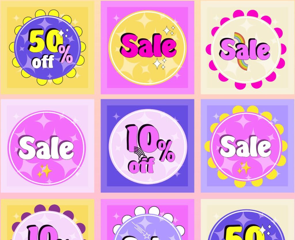 Download Free Lovely Promotional Stickers Pack - Free Figma