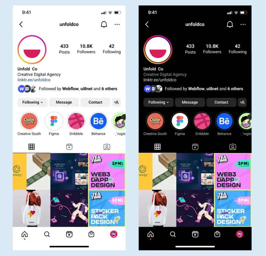 Download Free Instagram Profile Figma Mockup - Free Figma Mockups