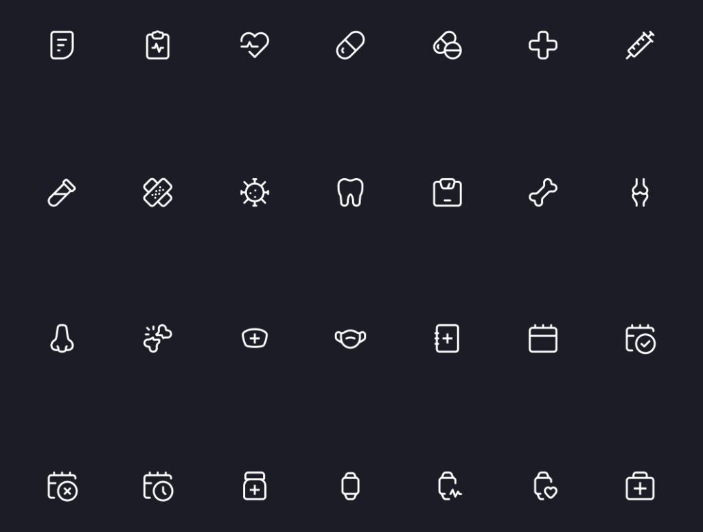 Download Free Medical Service Mobile App Design Figma - Free Figma ...