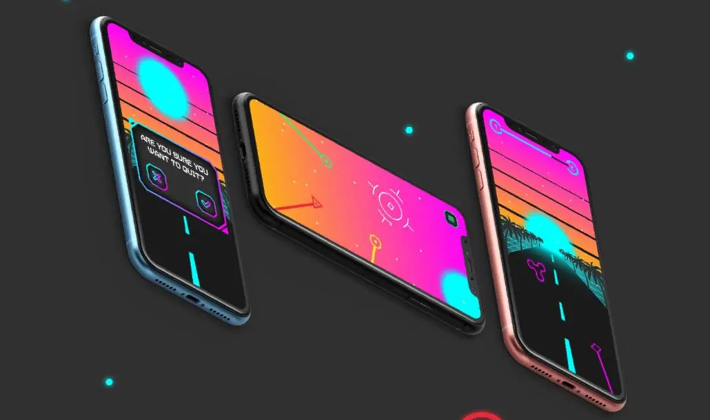 Download Free Cyberpunk Game UI Kit - Free Web UI Kits