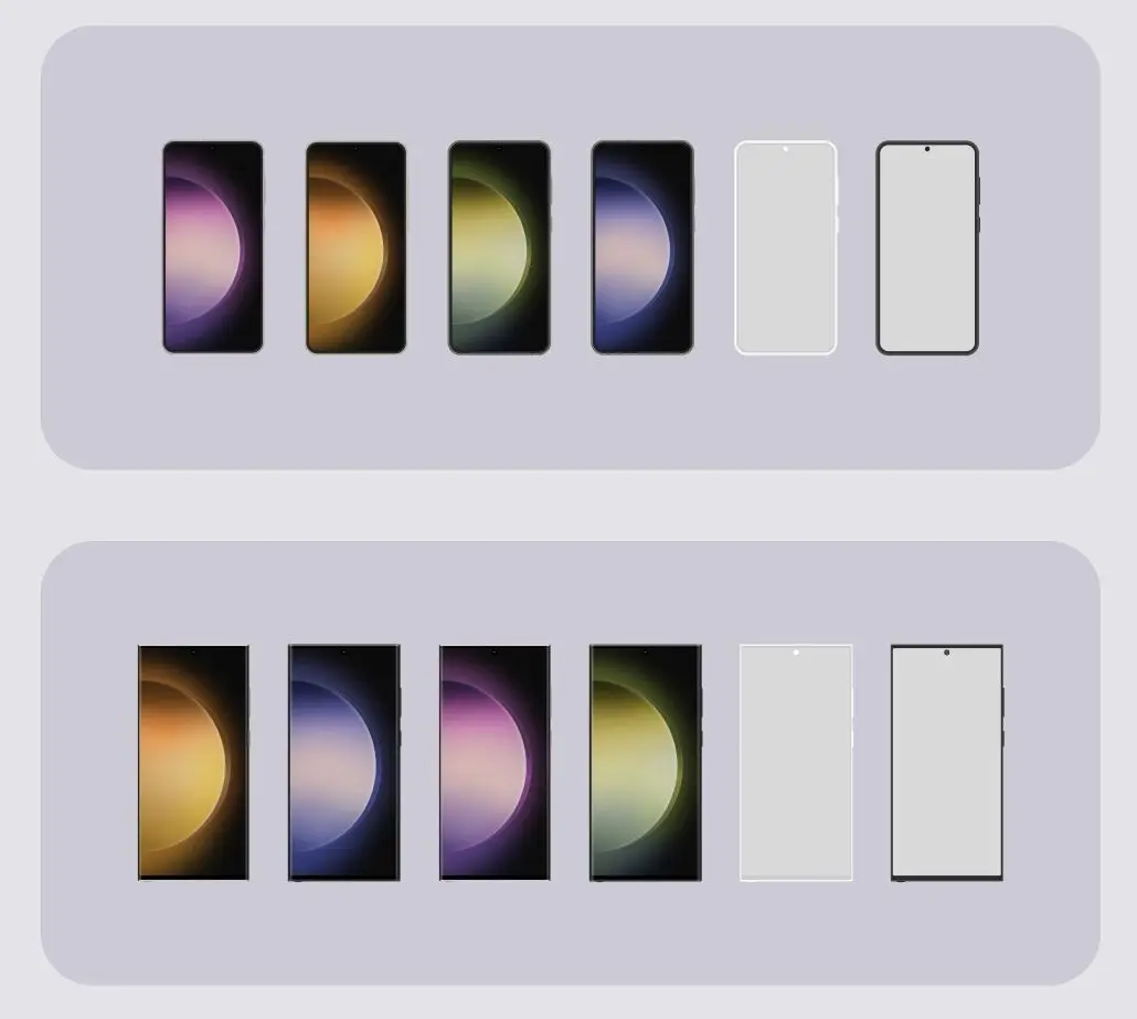 Download Free Samsung Galaxy S23 & S23 Ultra Mockups Figma - Free Figma ...