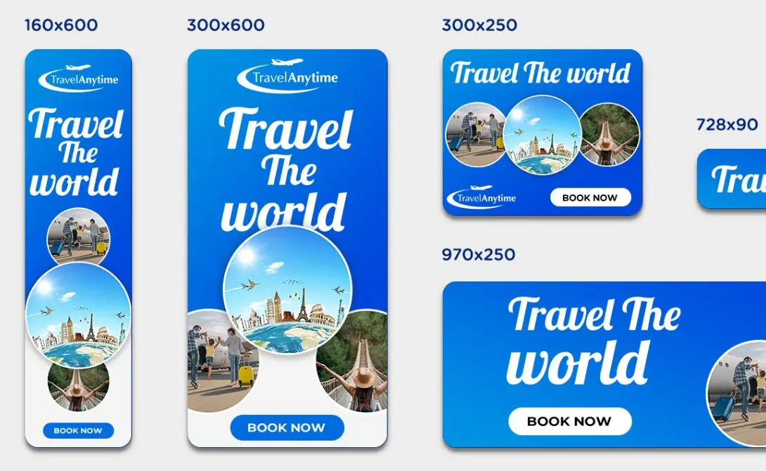 Download Free Elegant Web Banner PSD Mockup - Free PSD Mockups