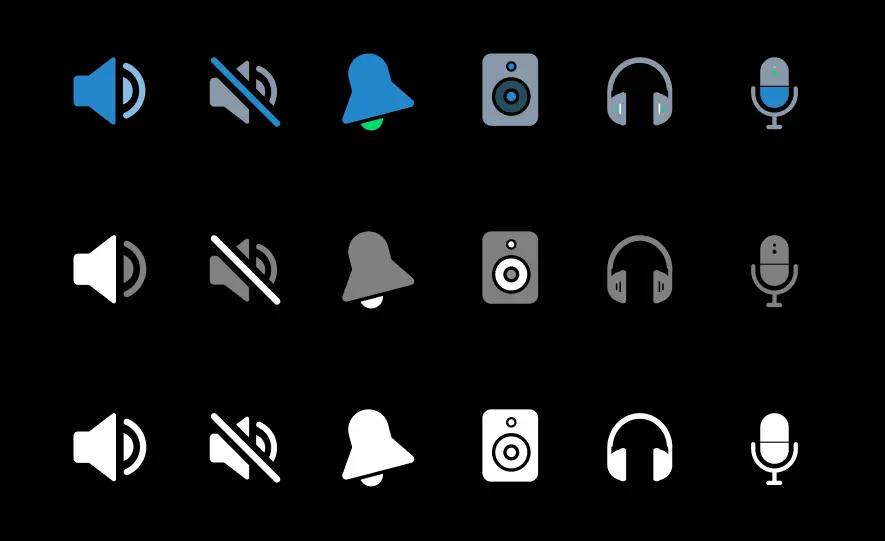 Download Free Minimal Sound Icons Pack Figma - Free App Icons, Figma