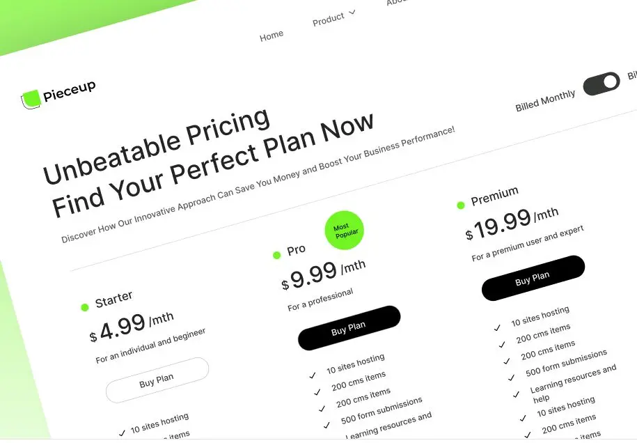 Download Free Pricing Table Web UI Figma - Free Figma