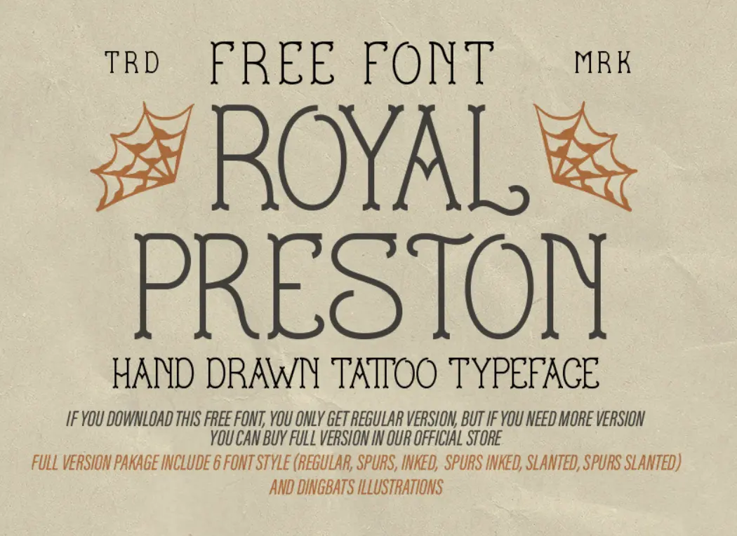 Download Free Royal Preston Font - Free Fonts