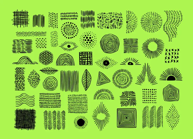 Download Free Geometric Doodle Shapes Figma - Free Figma