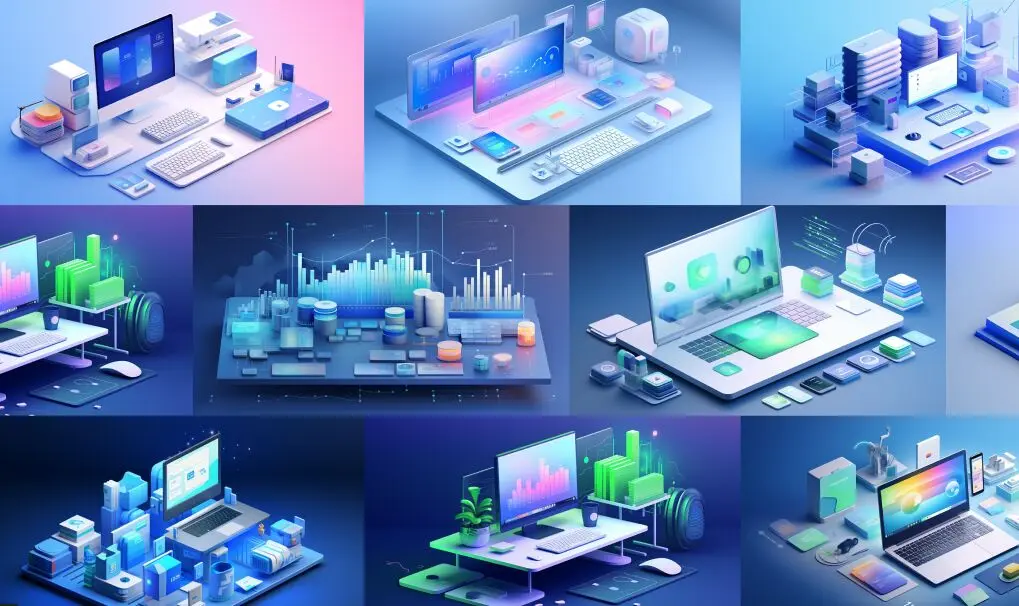 Download Free 140 Creative Work Space 3D Scenes Figma - Free Figma