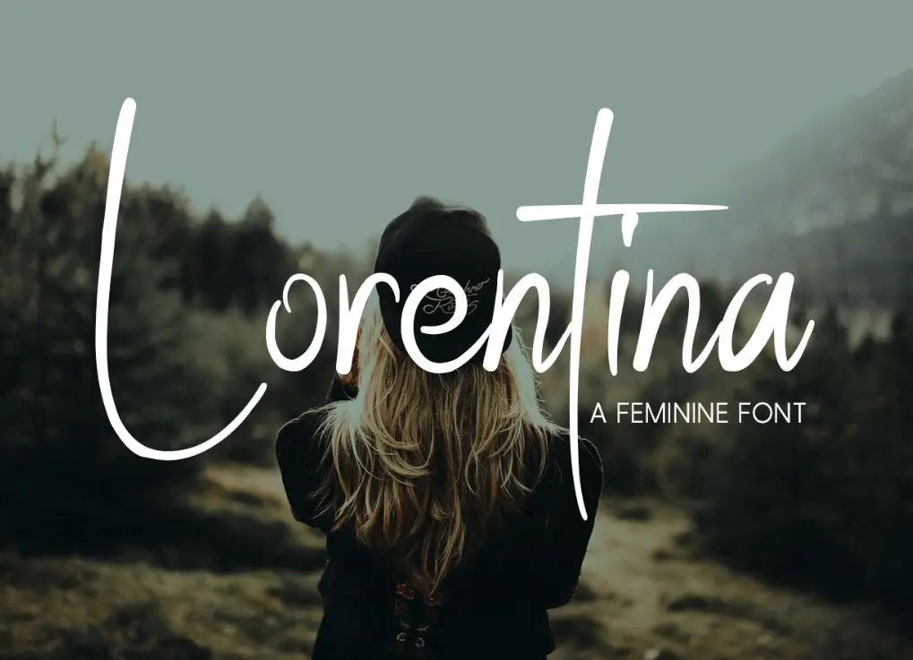 Download Free Lorentina Handwritten Font - Free Fonts