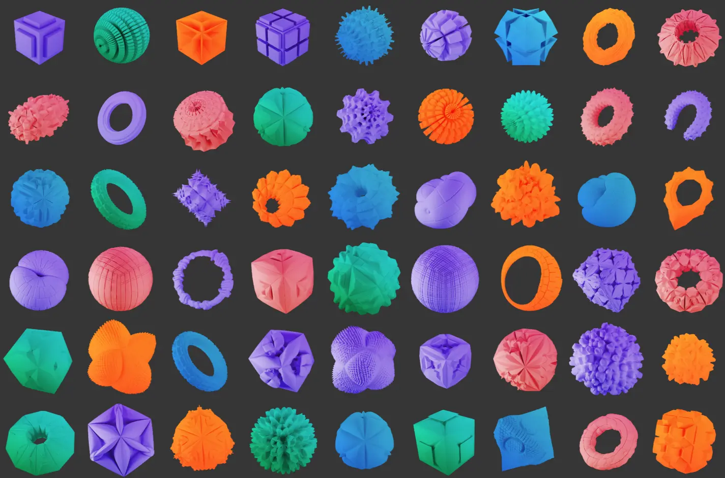 Download Free 54 Colorful Shapes Pack Figma - Free Figma