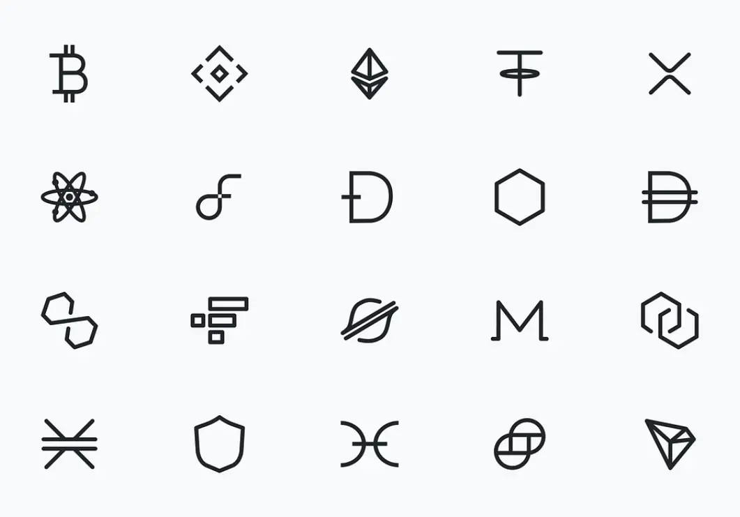 Download Free 40 Essential Cryptocurrency Icons Figma - Free Business ...