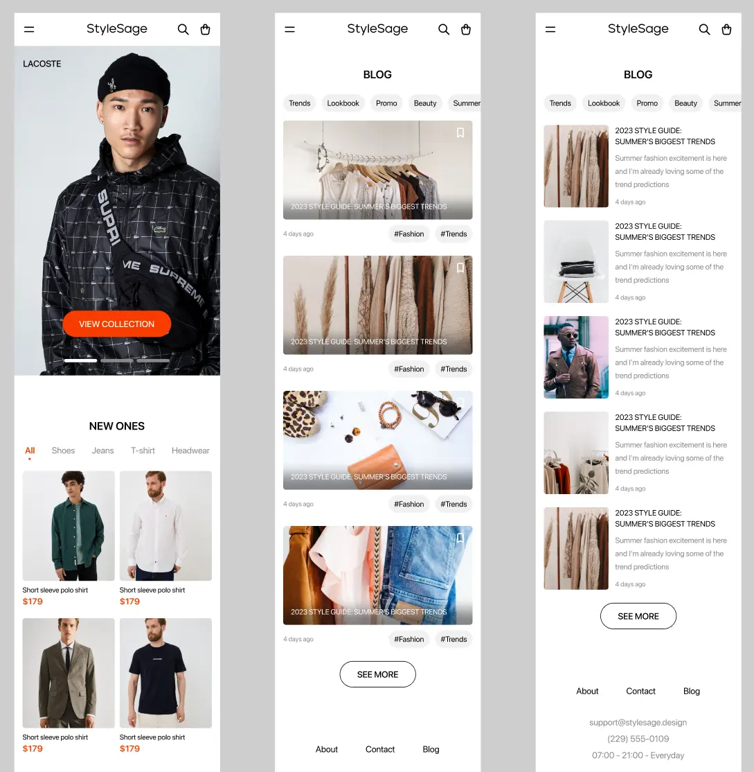 Download Free Clothing E Commerce Mobile App Ui Kit Figma Free Figma