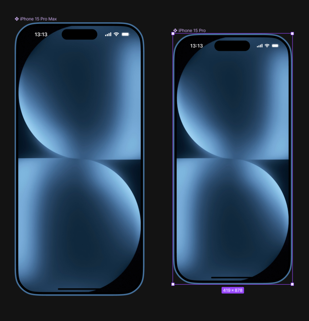 Download Free iPhone 15 Pro Figma Mockups Pack - Free Figma Mockups