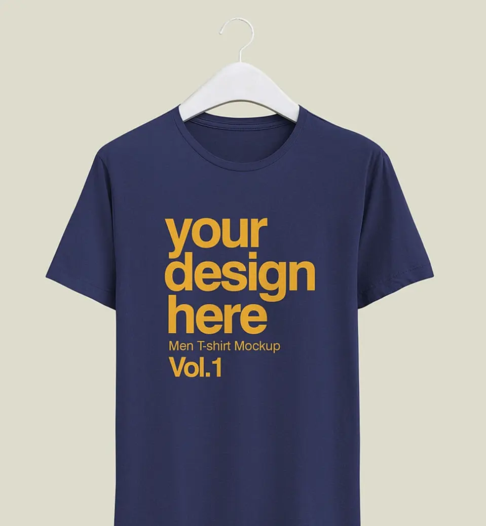 Download Free Hanging T-shirt Front Mockup PSD - Free PSD Mockups