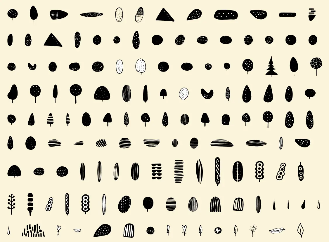 Download Free 200 Minimal Organic Shapes Figma - Free Figma