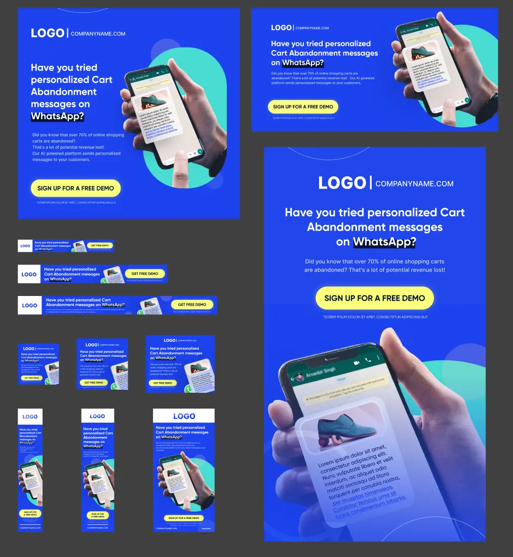 Download Free Ad Campaigns Banner Templates Figma - Free Figma