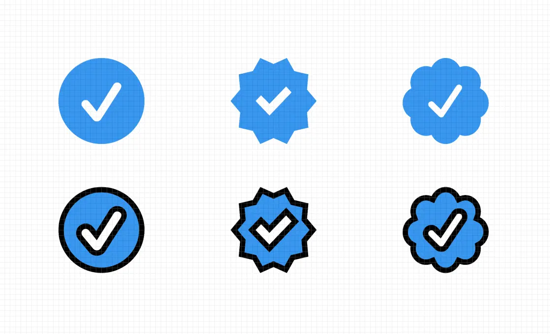 Download Free 6 Blue Verified Icons Figma - Free Figma, Vector Icons