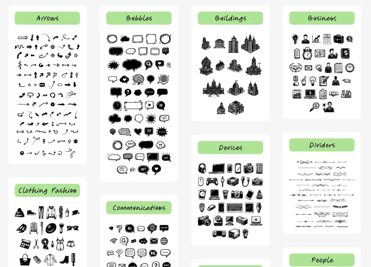Download Free 600+ Handdrawn Elements Figma - Free Figma