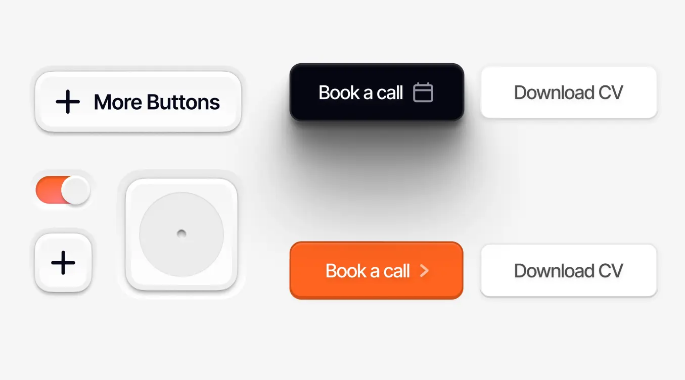 Download Free Juicy Buttons Pack Figma - Free Figma, Web Buttons