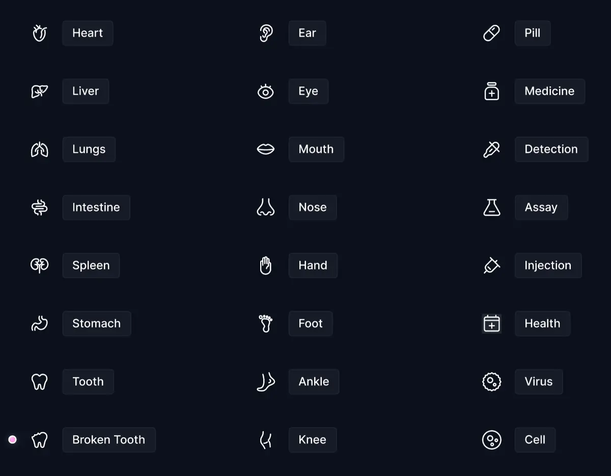Free 40+ Medicine & Health Icons Figma - TitanUI