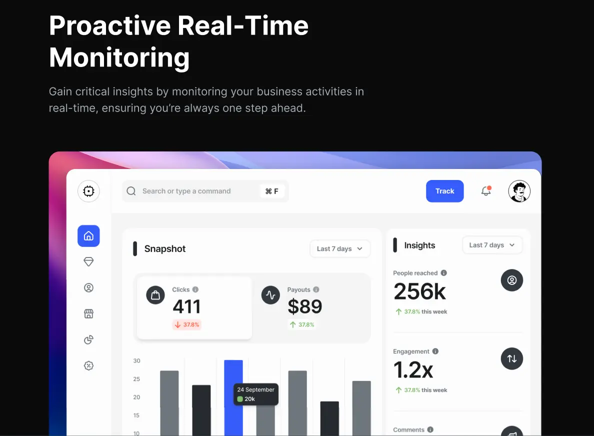 Download Free Minimalist SaaS Landing Page Template - Free Figma
