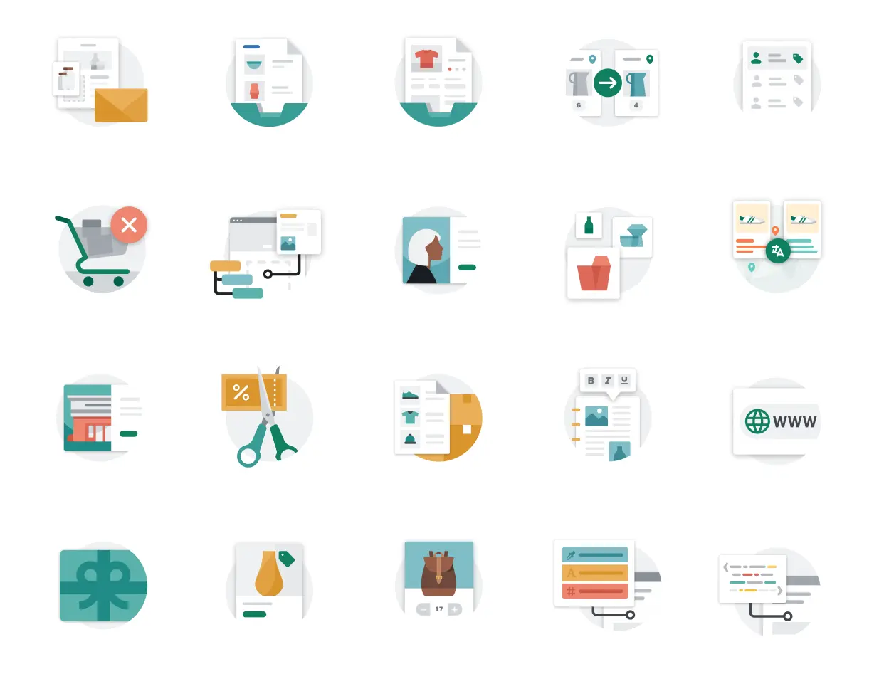 Download Free Polaris Illustrations For Shopify Design System - Free Figma