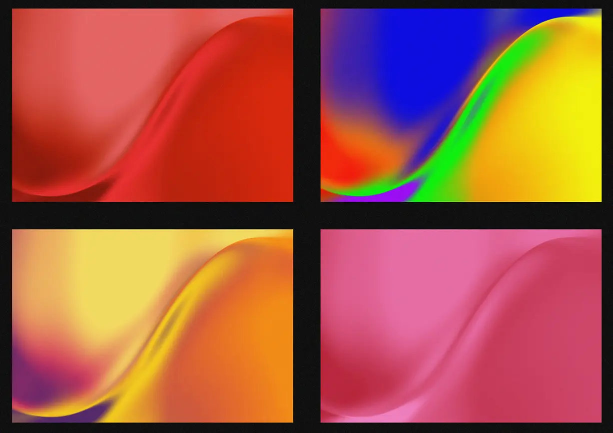 8 Abstract Gradient Textures for Free Download - Free Textures