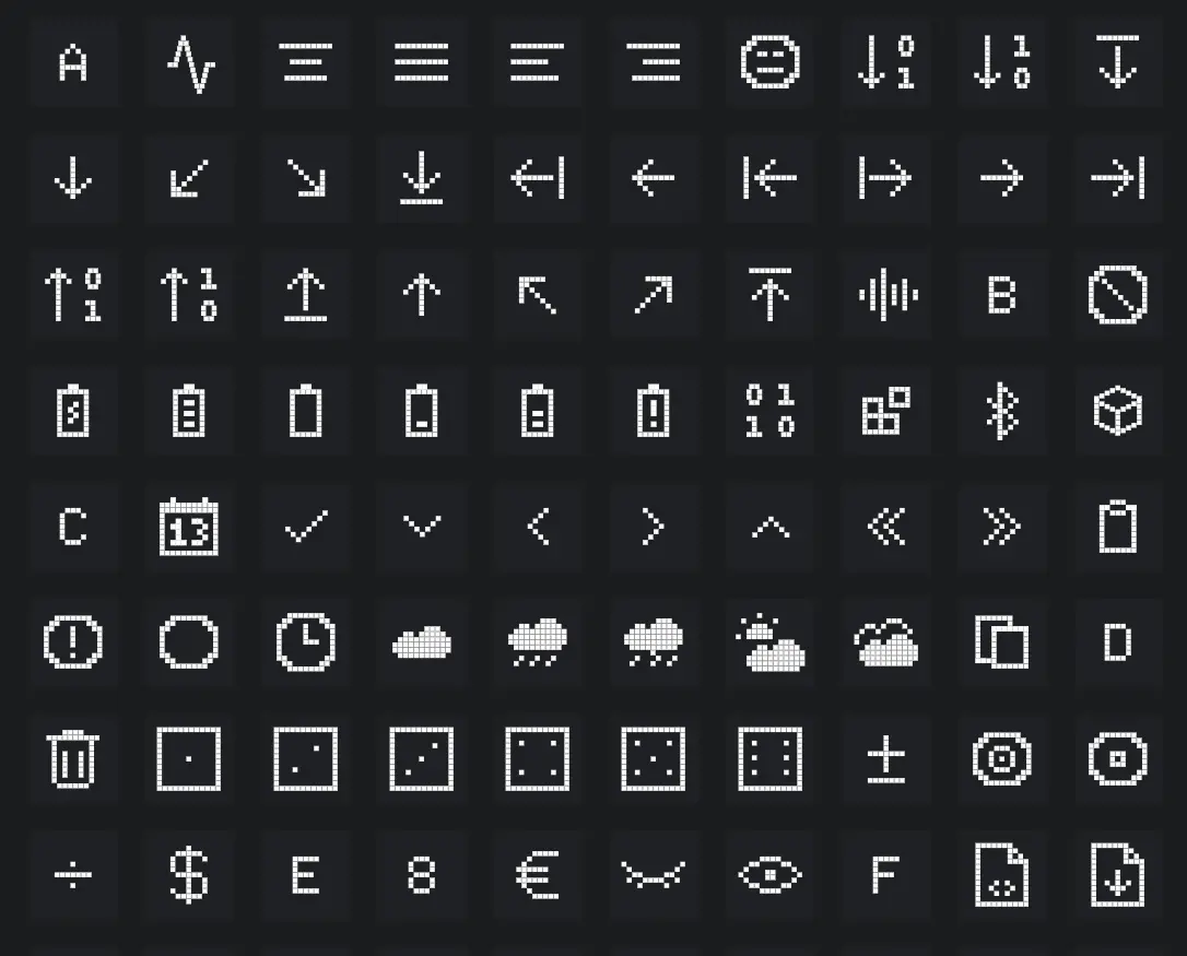 Download Free Raster: 180+ Free Pixelated SVG Icons - Free Web Icons