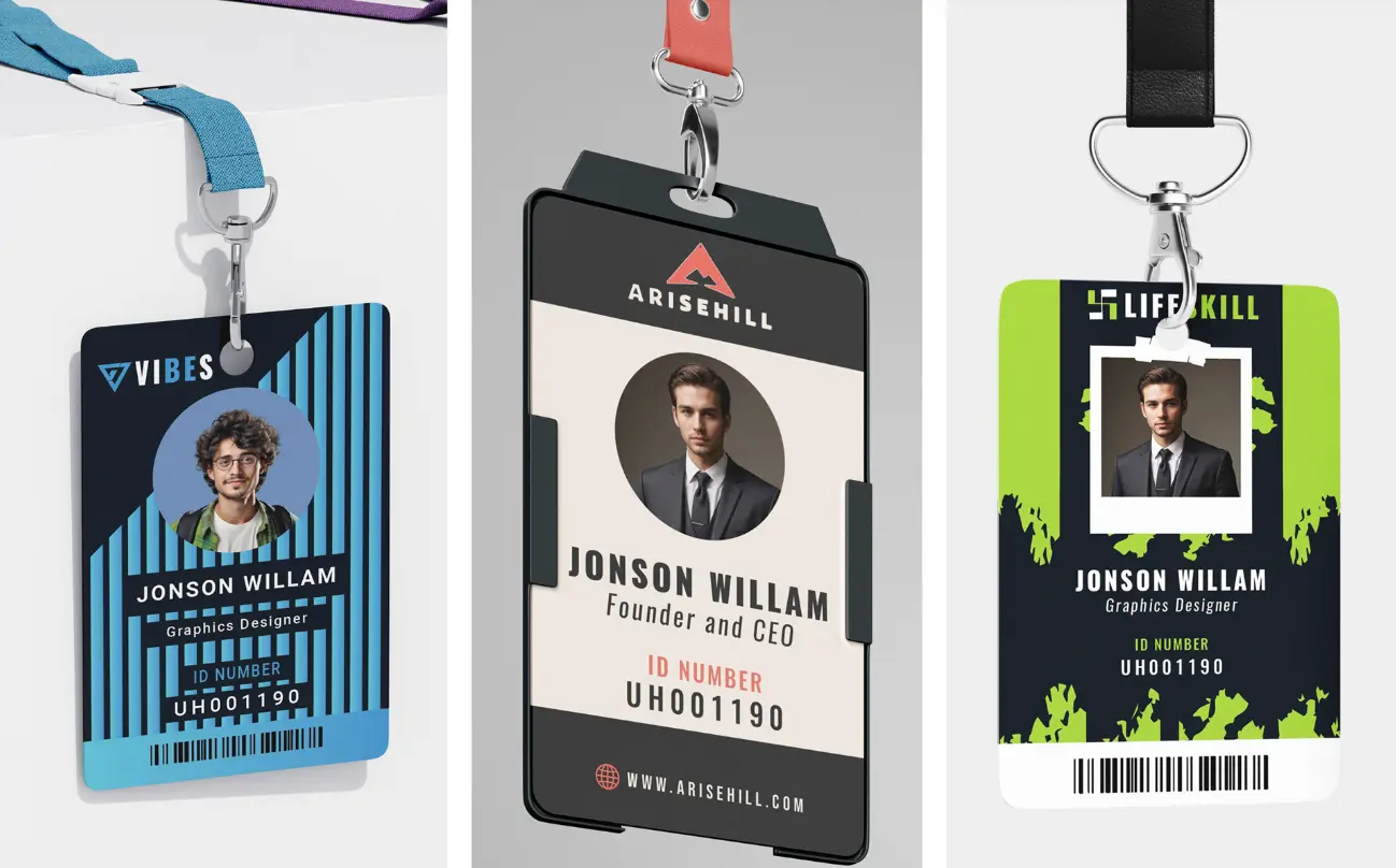 Download Free Modern ID Card Templates & Mockups (Ai & PSD)