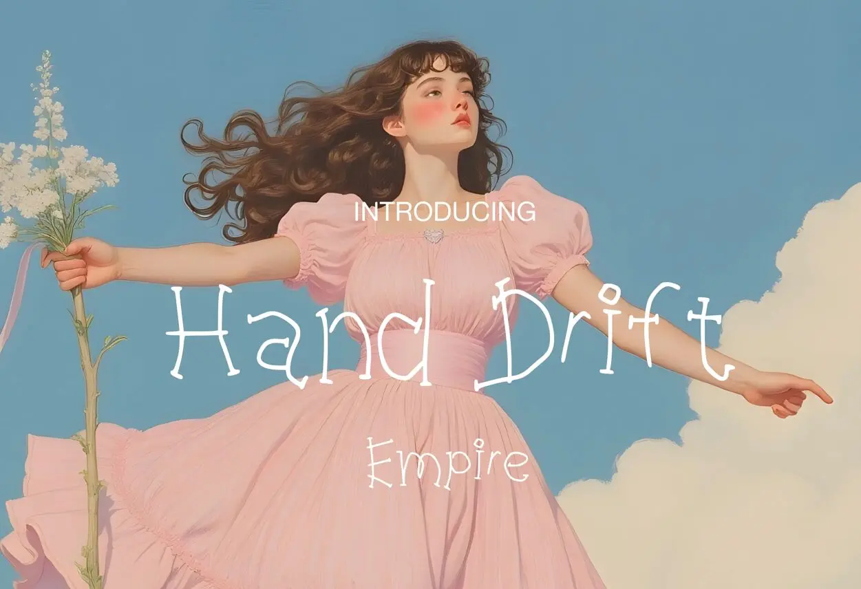 Download Free Hand Drift Handdrawn Font - Free Fonts