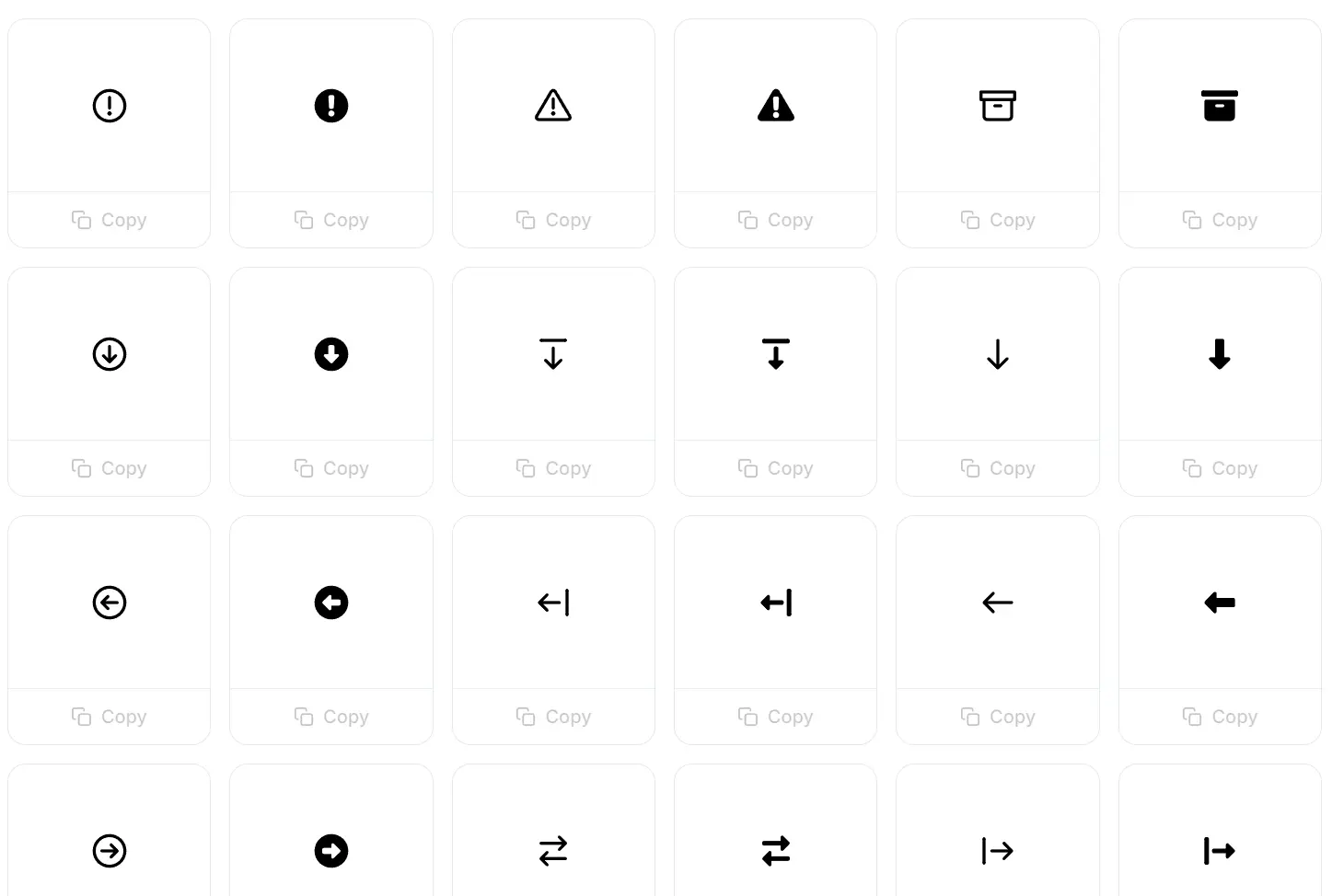 Download 440+ Free UI Design SVG Icons