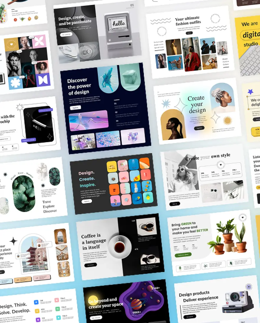 Download 60+ Free Webpage & Landing Page Templates - Free Figma
