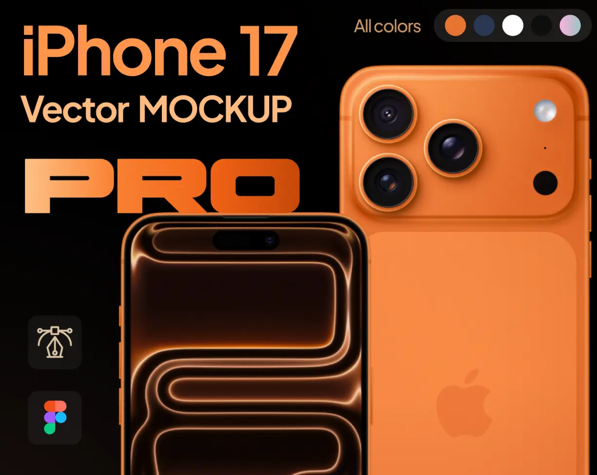 Download Free iPhone 17 Pro Max Mockup for Figma