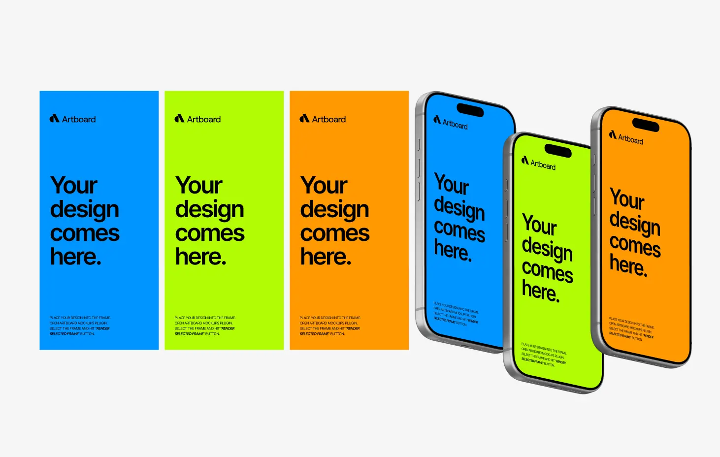 Download Free Multi-screen iPhone 17 Pro Mockup for Figma - Free Figma ...