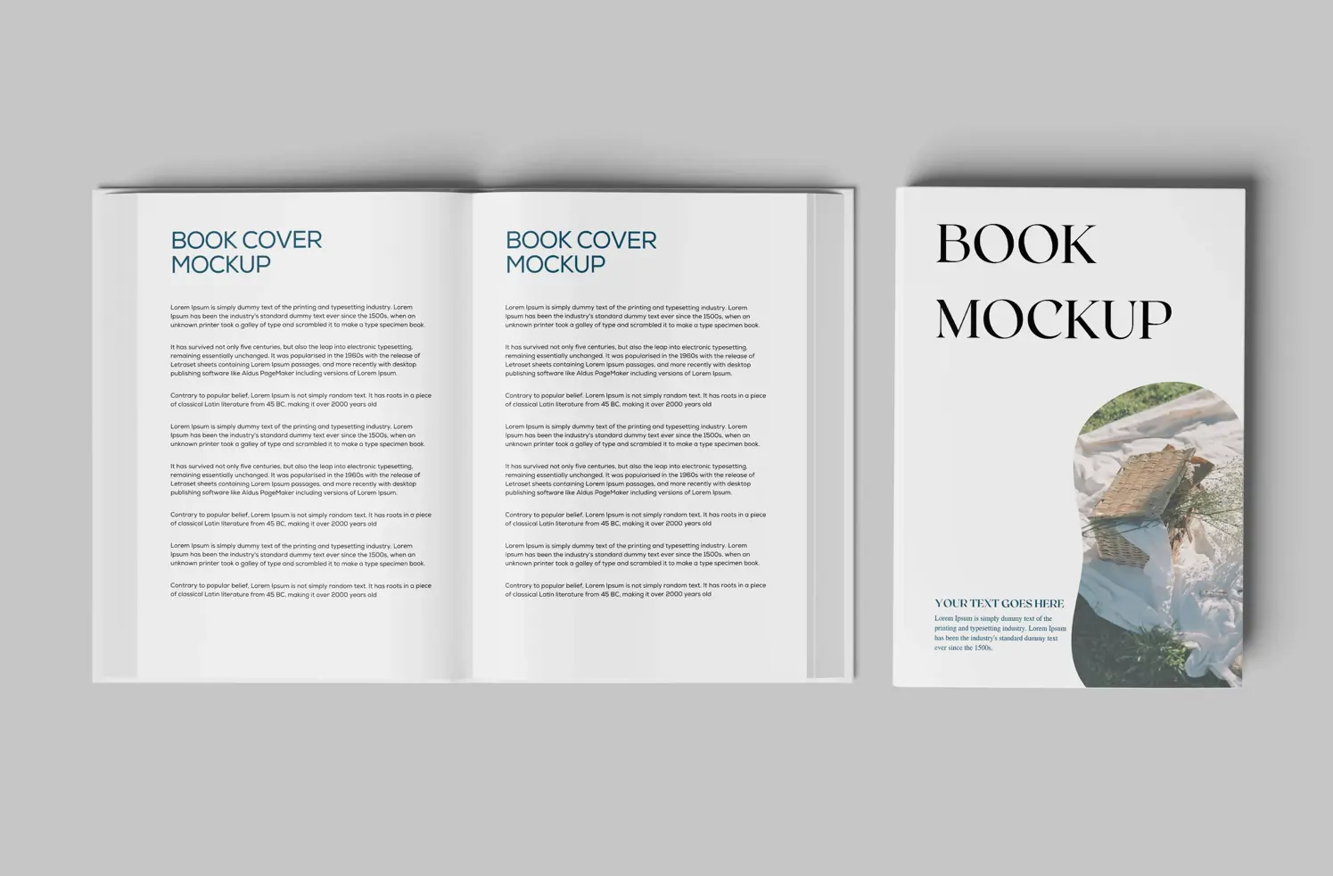 Download Free Book Mockup PSD: High-Res & Editable - Free PSD Mockups