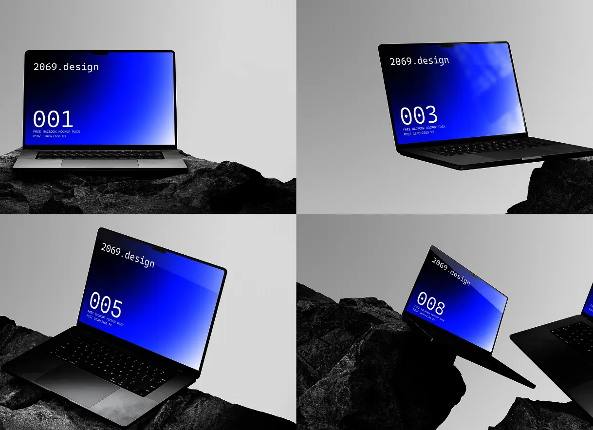 Download 10 Free MacBook PSD Mockups for UI/UX Presentations