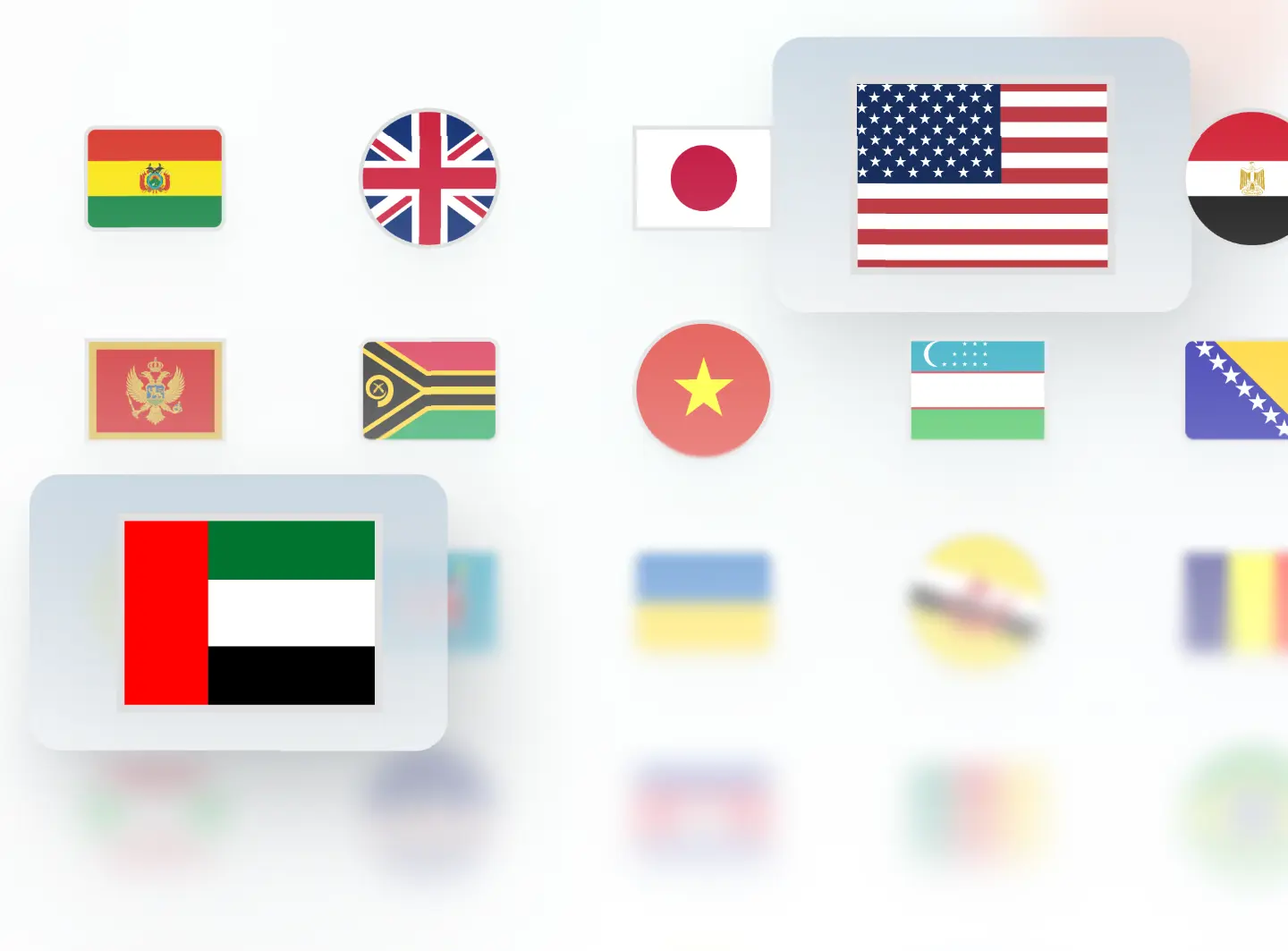 Download 190+ Free Country Flag Icons in 3 Styles
