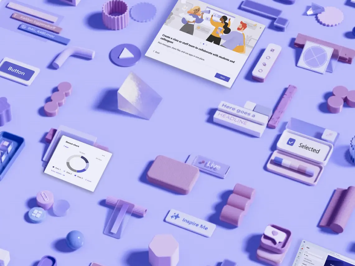 Download Free Official Microsoft Teams UI Kit for Figma